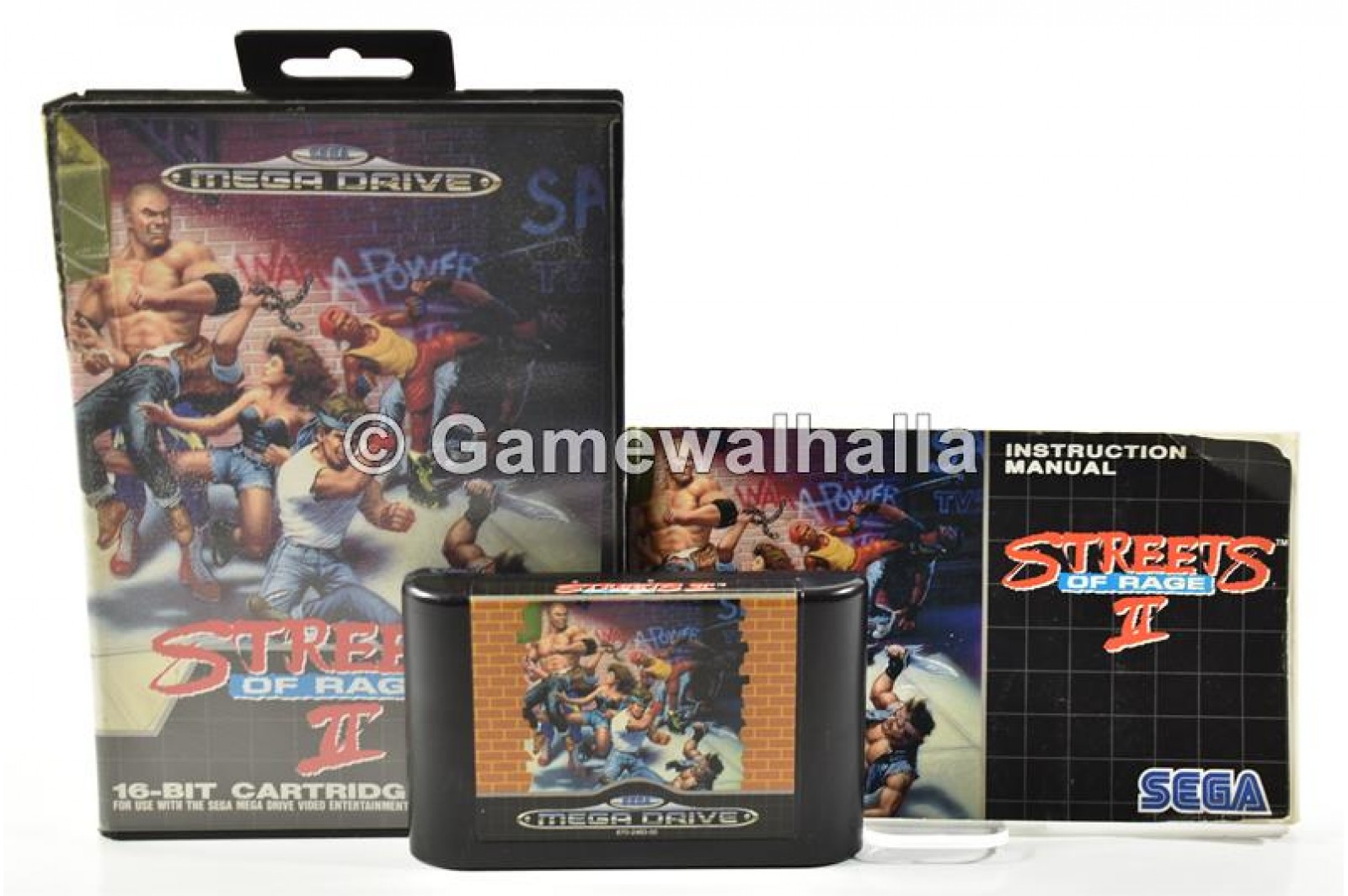 Buy Streets Of Rage II - Sega Mega Drive? 100% Guarantee | Gamewalhalla